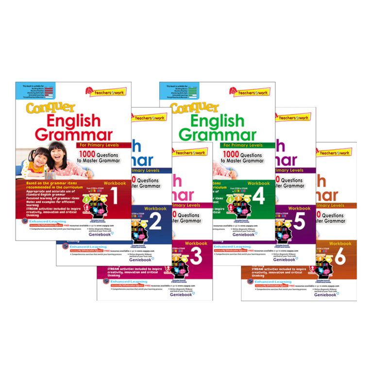 Conquer English Grammar for Primary Levels – OX-KIDS