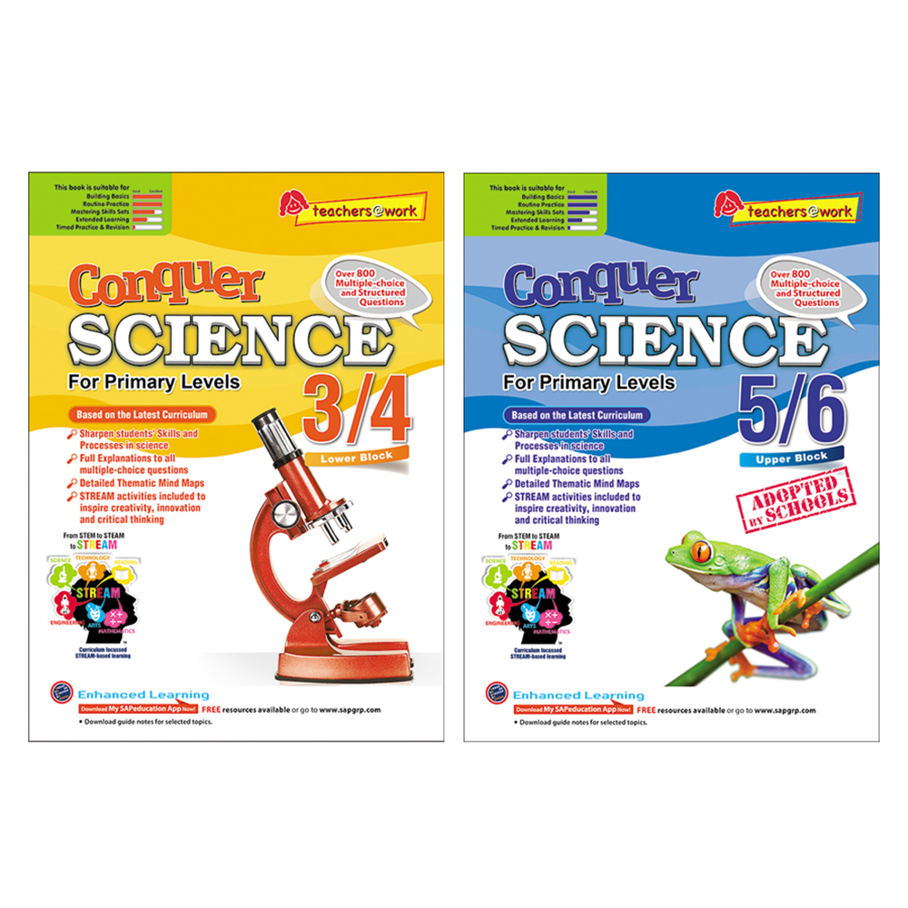 Conquer Science For Primary Levels OX KIDS Conquer Science For Primary Levels OX KIDS