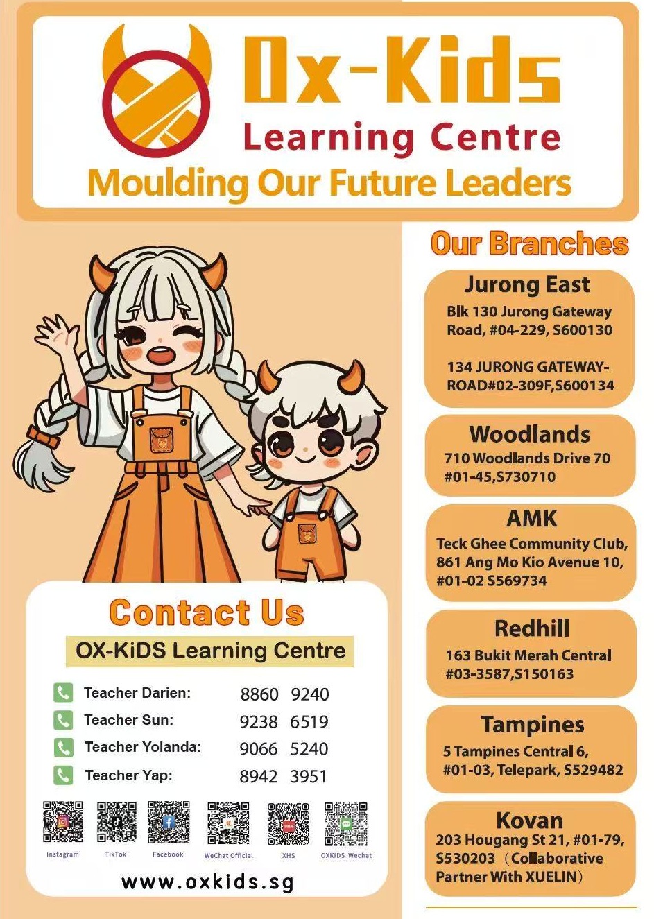 Contact Us – OX-KIDS